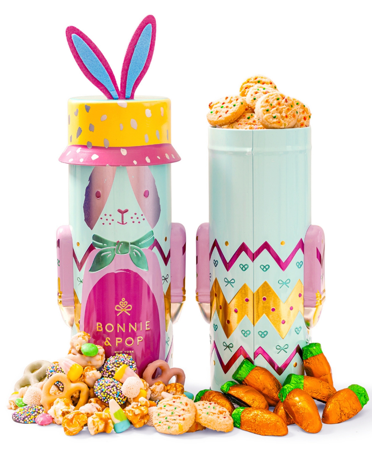 Click here for Bonnie & Pop Easter Bunny Snack Tin  1.2 lbs. prices