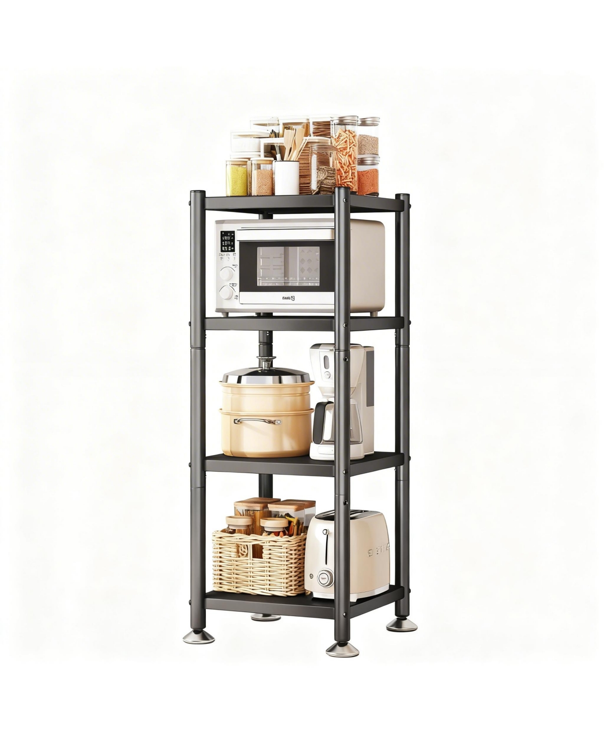 Click here for Yigii Metal Shelf Rack for Small Spaces - Adjustab... prices
