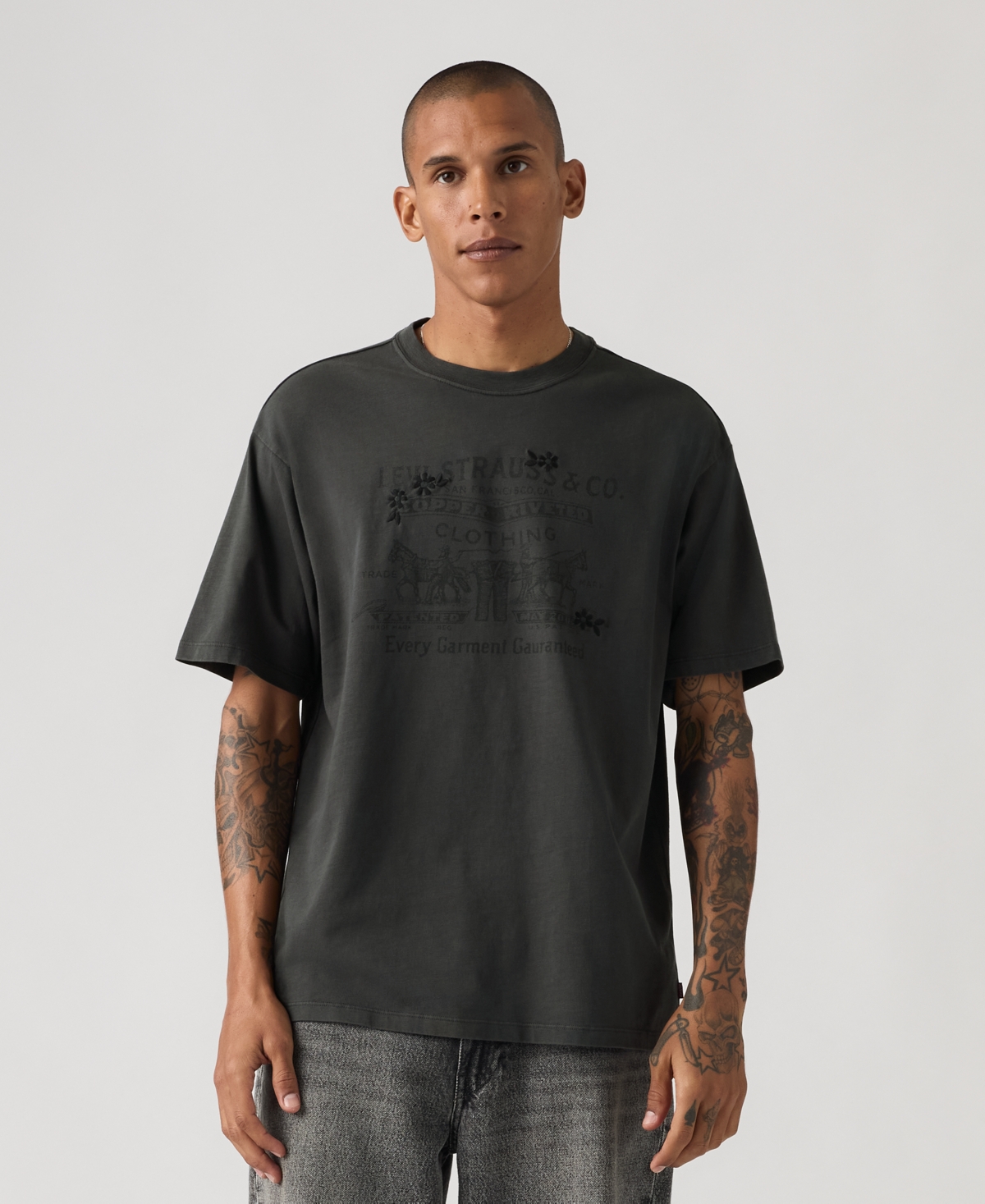 Click here for Levis Mens Short-Sleeve Graphic T-Shirt - Phantom prices