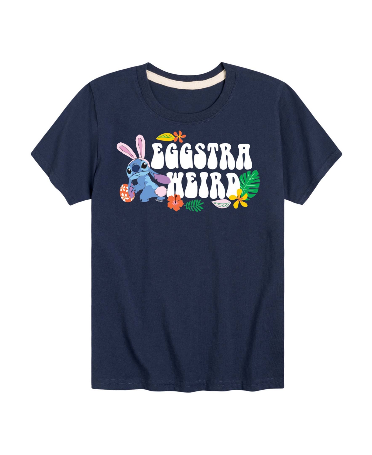 Click here for Lilo & Stitch Boys 8-20 Eggstra Weird Short-Sleeve... prices