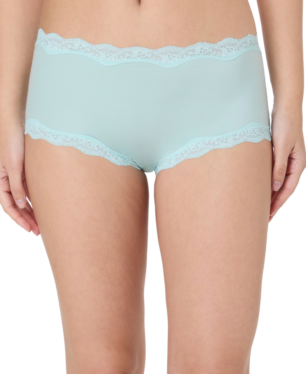 Click here for Maidenform Womens Everyday Pretty Lace Mid Rise Bo... prices