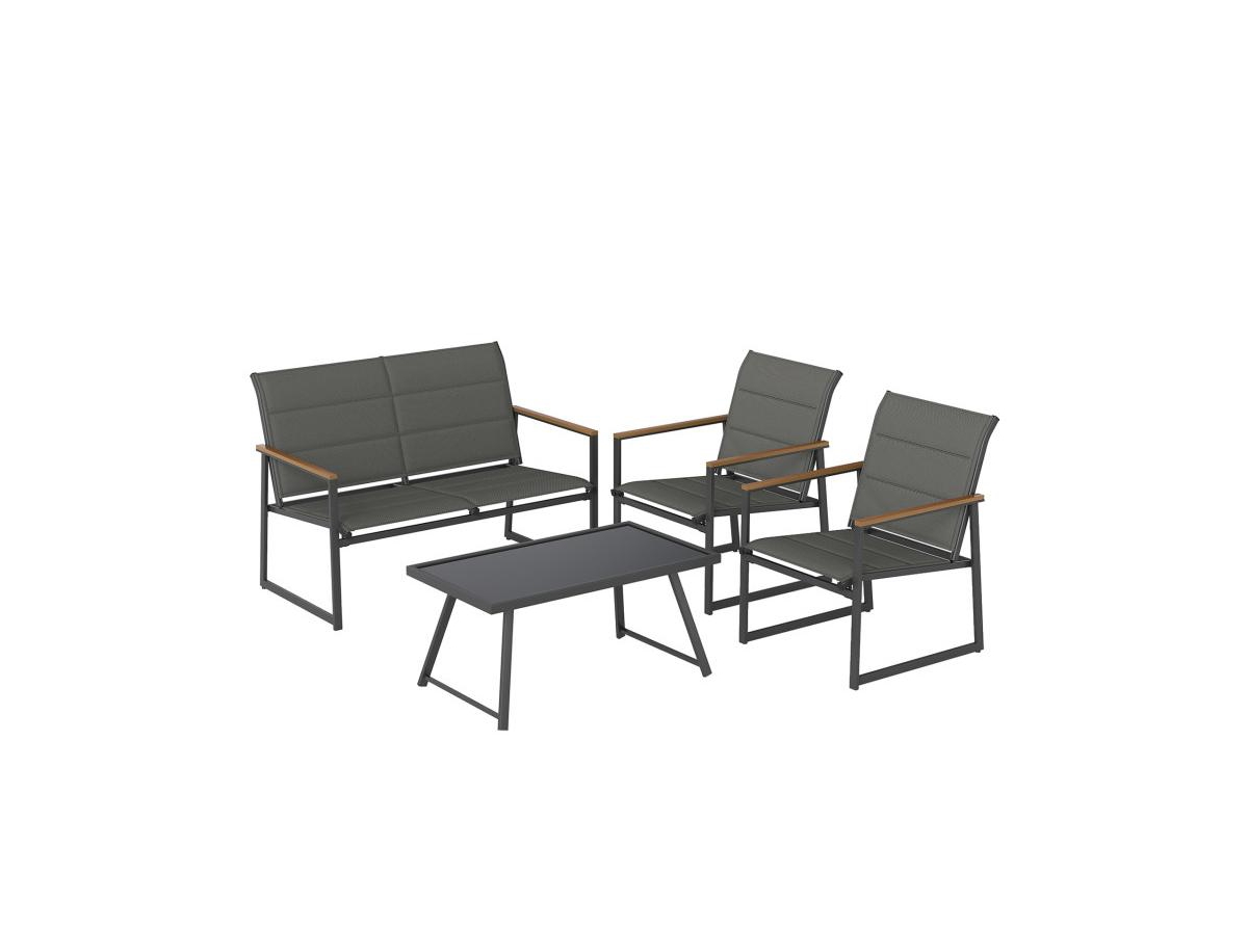 Click here for Slickblue 4-Piece Patio Furniture Set for Outdoor... prices