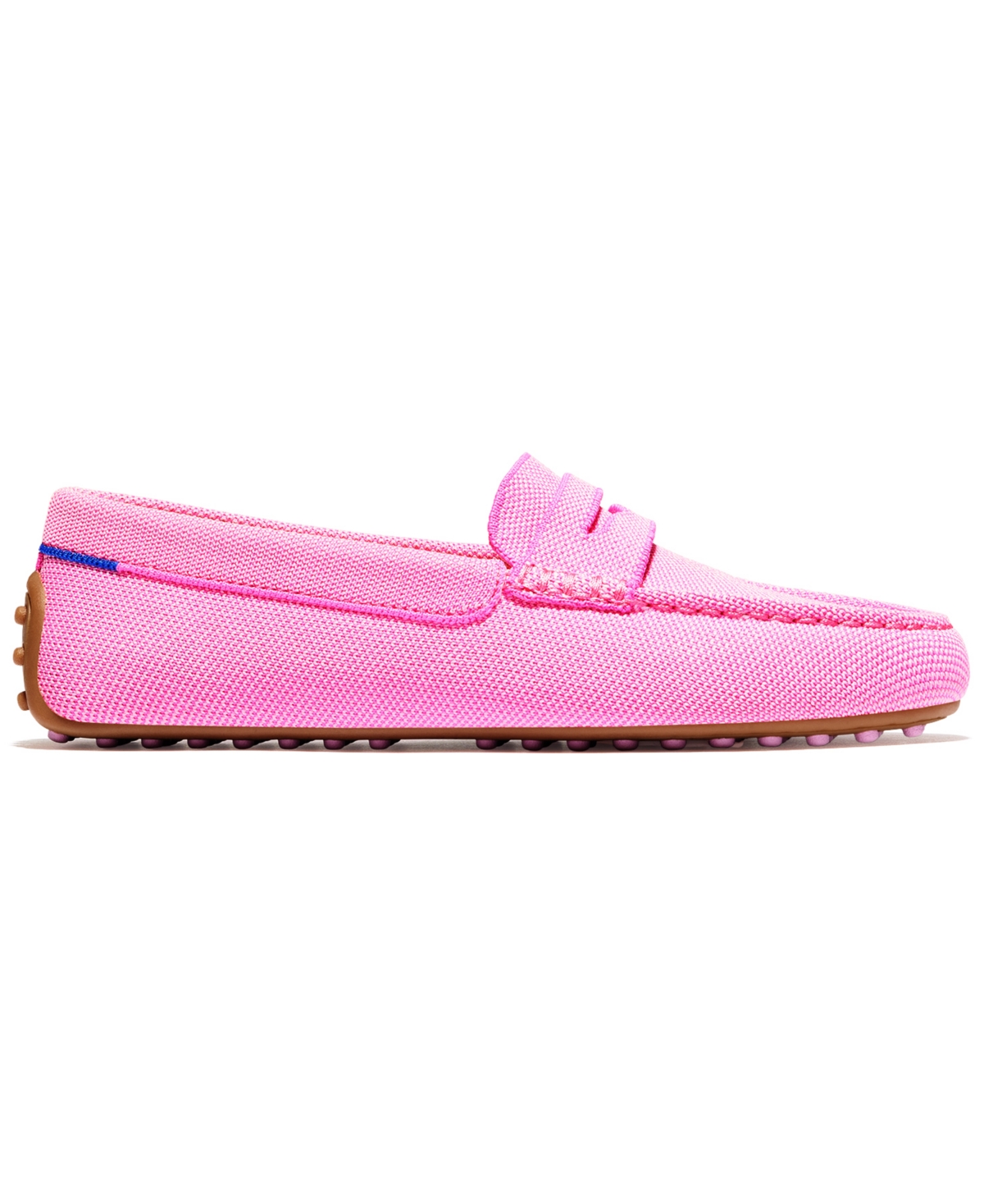 Click here for Rothys Womens Daily Driver Slip On Loafers - Pink prices