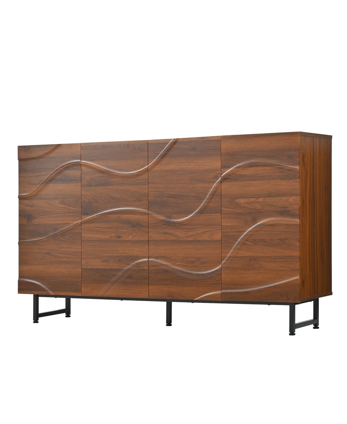 Click here for Clihome 59" Modern Solid Wood Sideboard with... prices