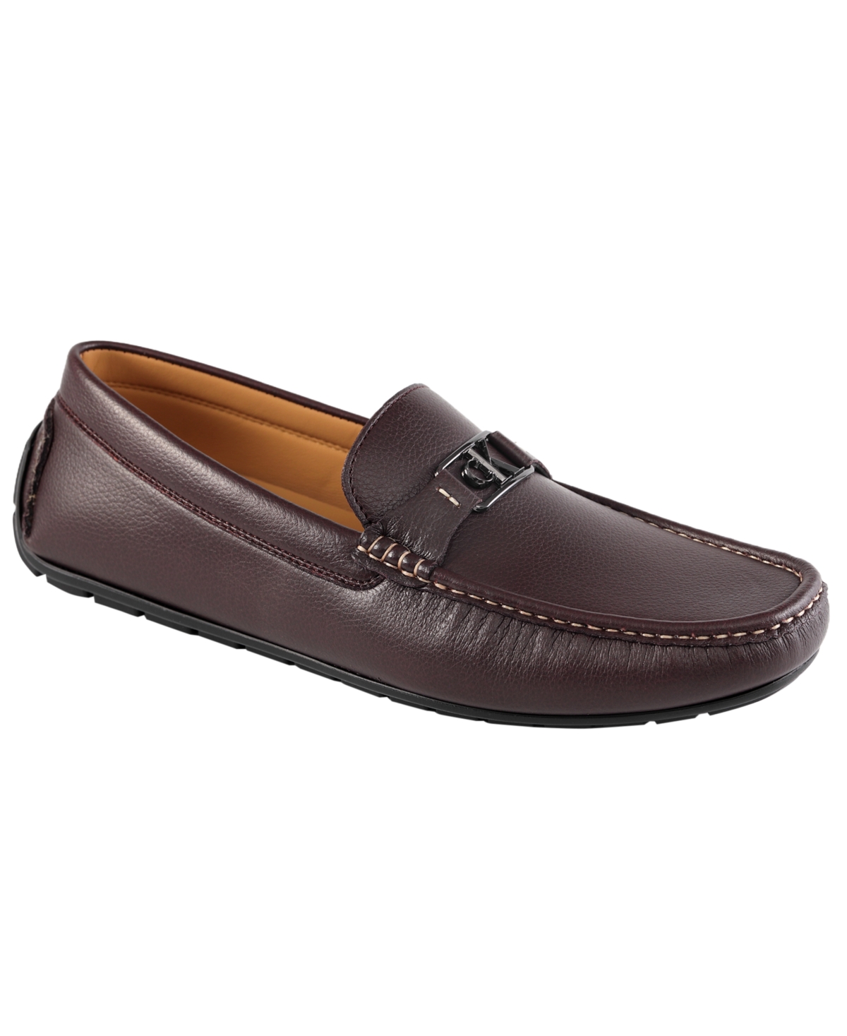 Click here for Calvin Klein Mens Felty Slip-On Driving Loafers -... prices