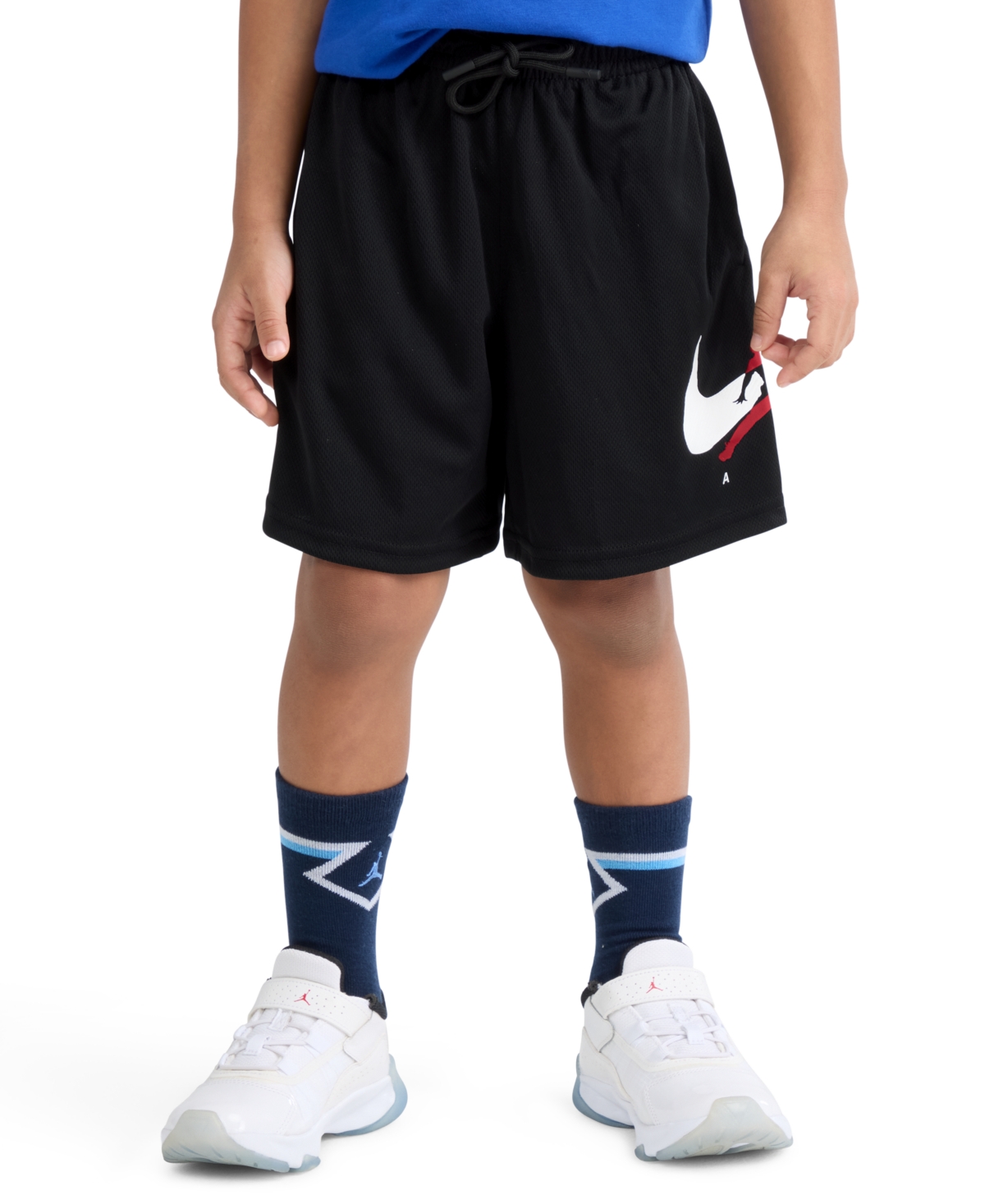 Click here for Jordan Boys 8-20 Graphic Varsity-Style Mesh Shorts... prices