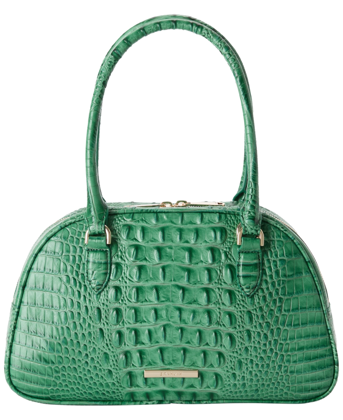 Click here for Brahmin Angie Alden Road Leather Medium Satchel Ba... prices