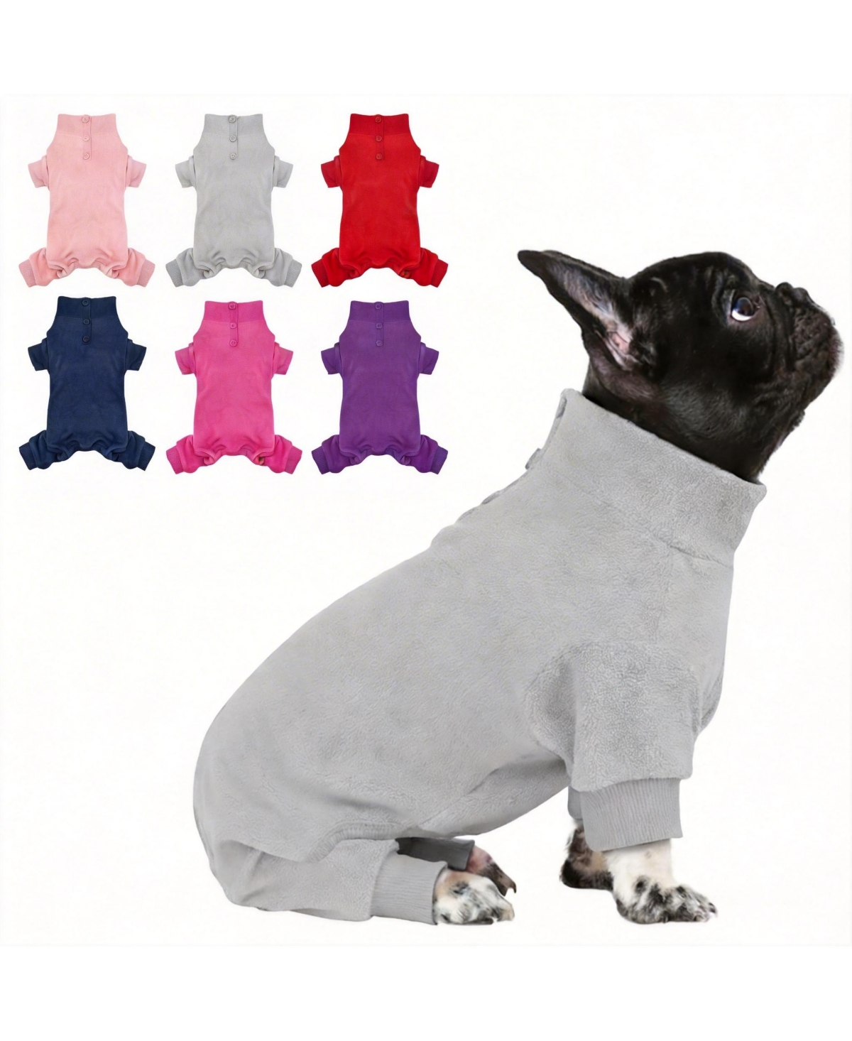 Click here for Aronkl Dog Fleece Pajamas for Warmth and Comfort -... prices