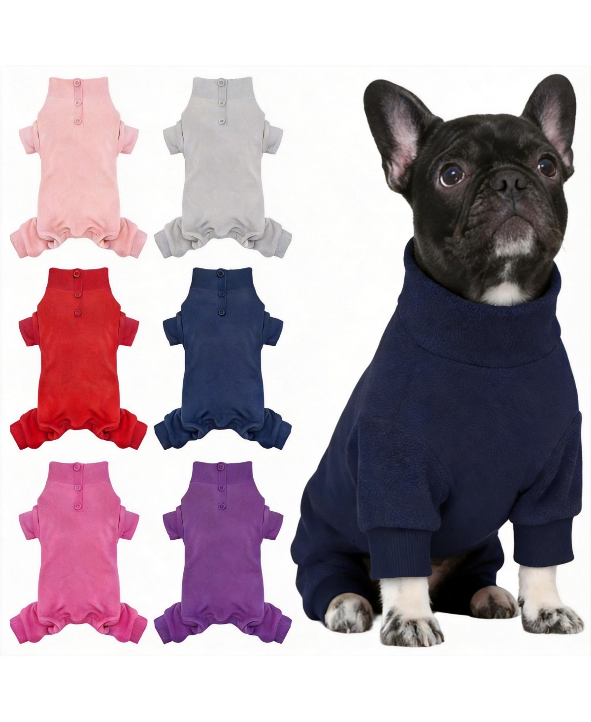 Click here for Aronkl Dog Fleece Pajamas for Warmth and Comfort -... prices