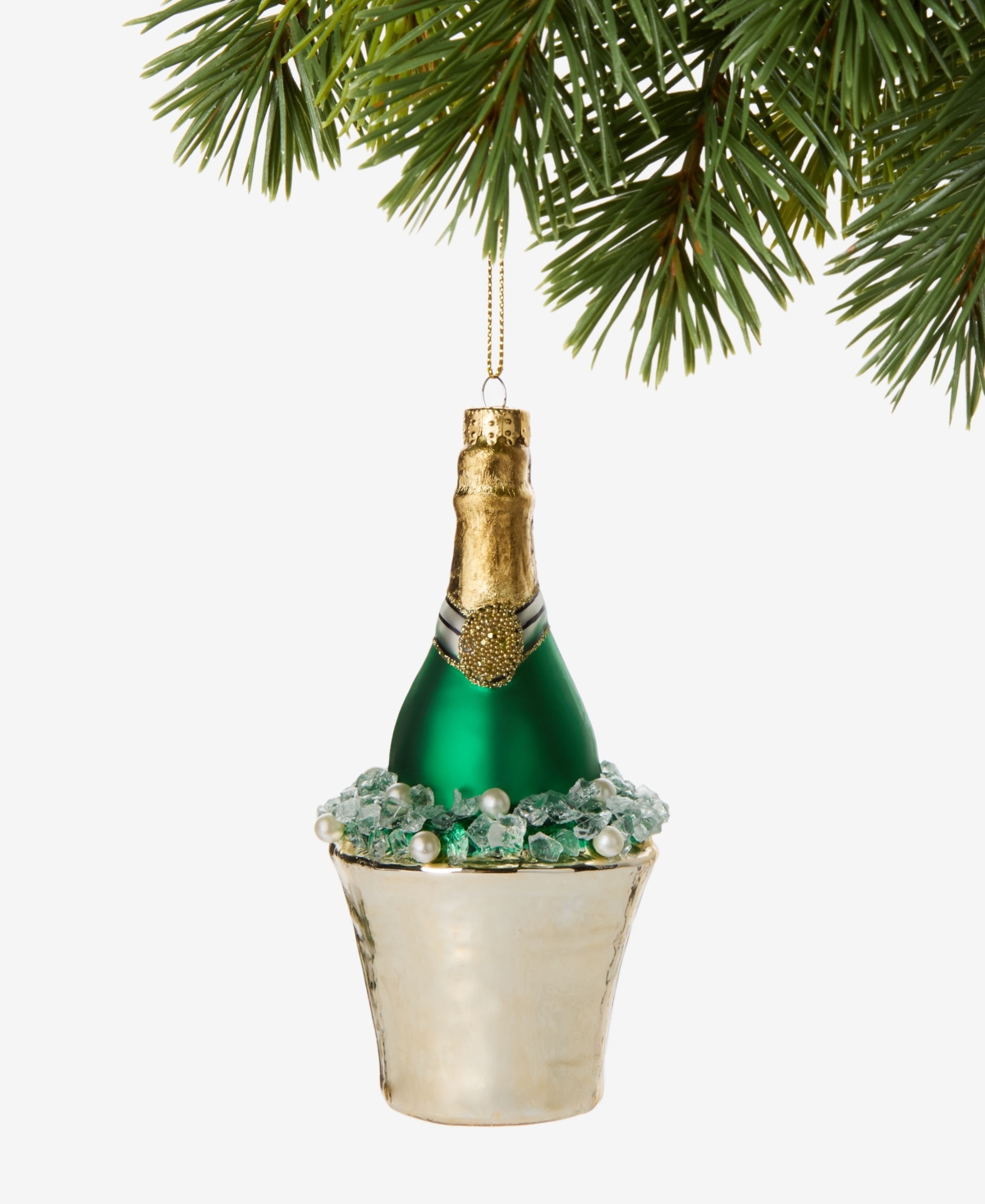 Click here for Holiday Lane Foodie & Spirits Champagne Bottle Orn... prices