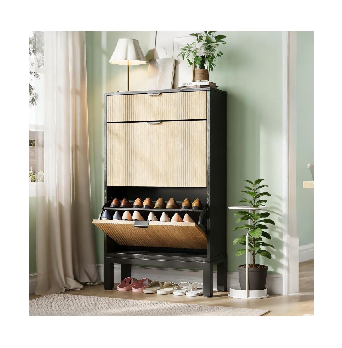 Click here for gaomon Shoe Cabinet for Entryway Freestanding Orga... prices