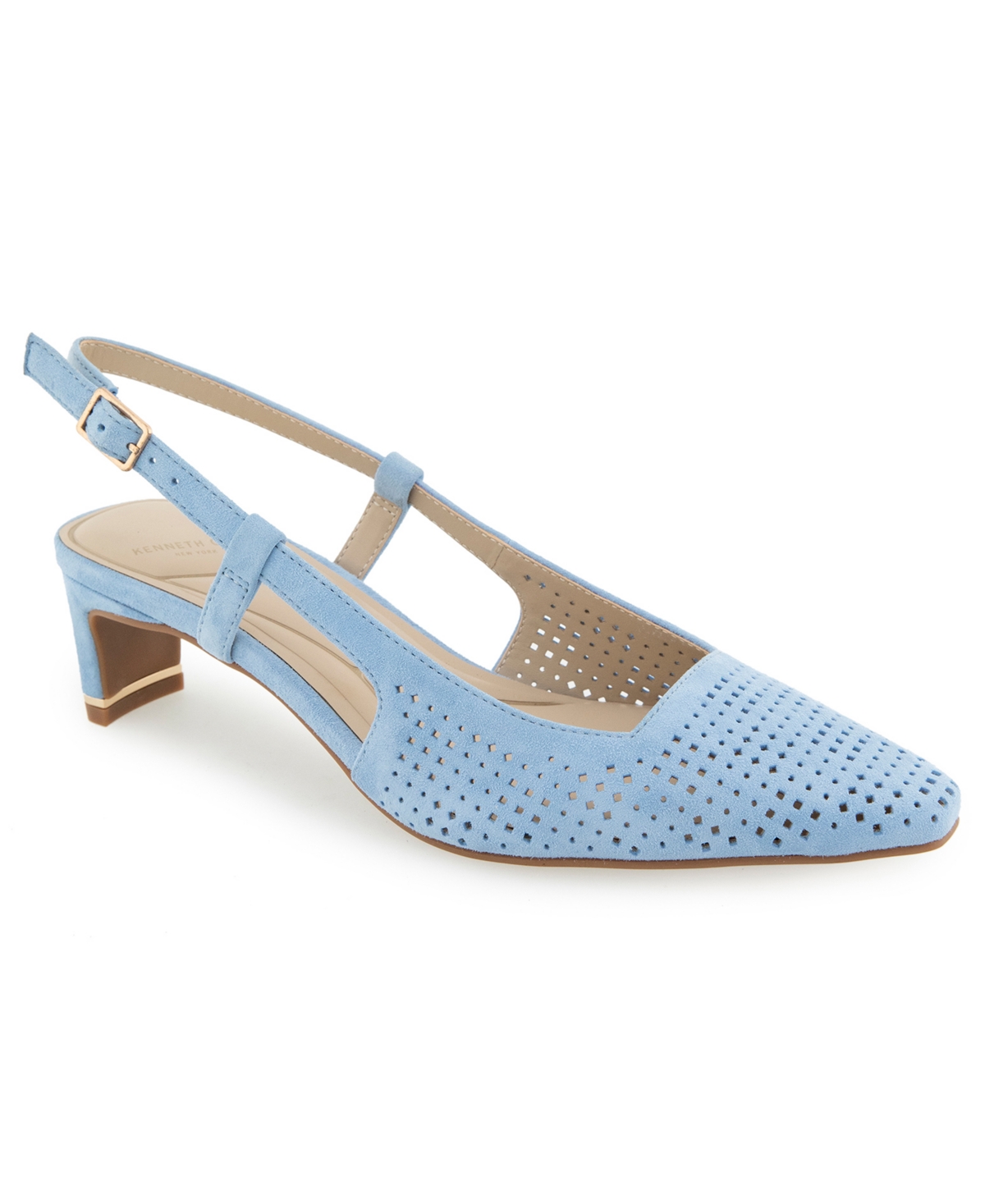 Click here for Kenneth Cole New York Womens Marbella Perf Slingba... prices