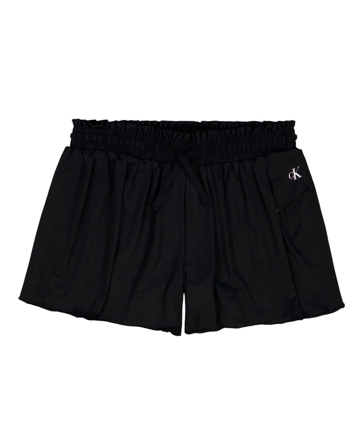 Click here for Calvin Klein Girls 7-16 Smocked Waist Pull-On Tech... prices