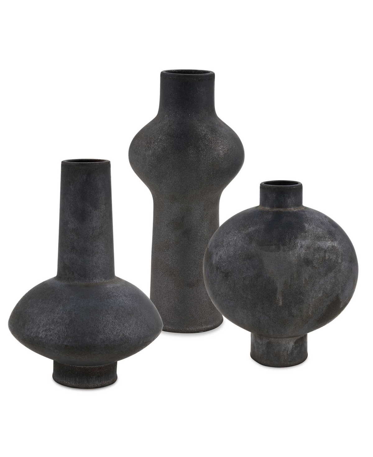 Click here for Uttermost Charcoal Bloom Indoor-Outdoor Vases  Set... prices