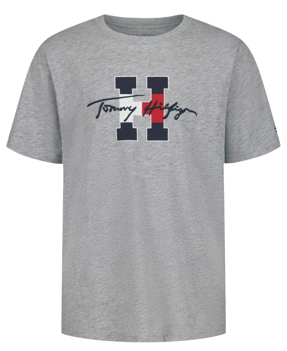Click here for Tommy Hilfiger Boys 4-7 Script H Crewneck T-Shirt... prices