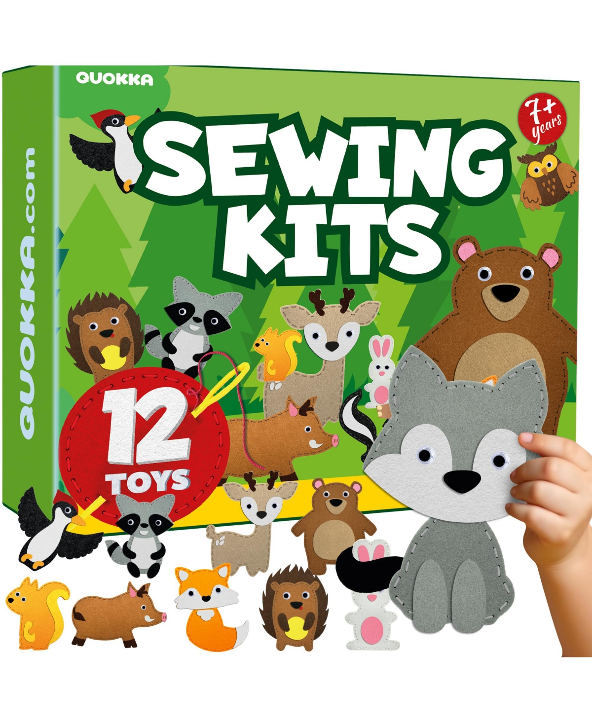 Click here for Quokka Kids Crafts Ages 4-8 Diy Beginner Needle an... prices