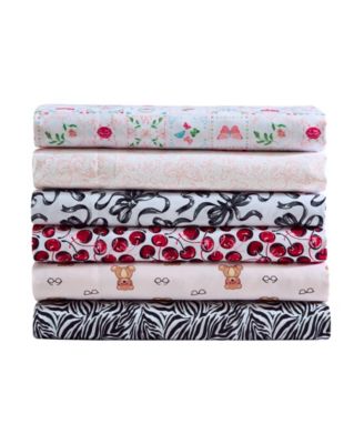 Click here for Betsey Johnson Microfiber Sheet Set prices