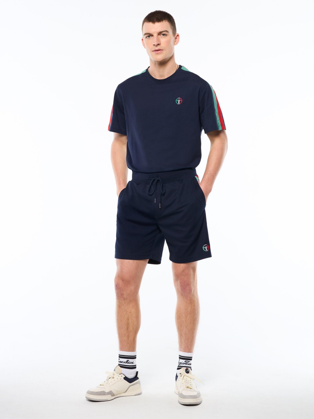 Click here for Sergio Tacchini Mens Eredita Short - Maritime blue prices