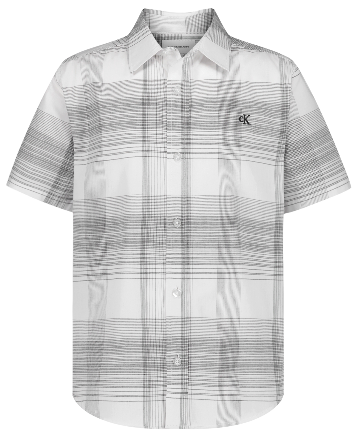 Click here for Calvin Klein Boys 8-20 Intricate Plaid Woven Short... prices
