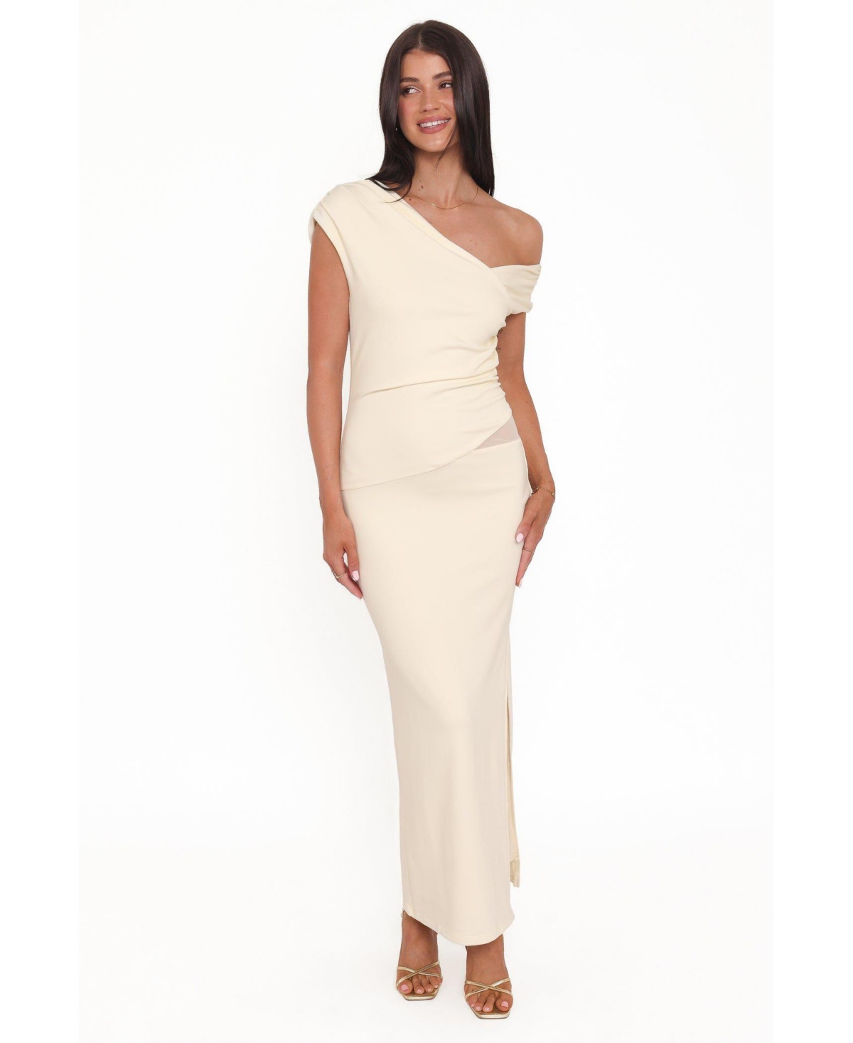 Click here for Petal and Pup Womens Edie Off Shoulder Midi Dress... prices