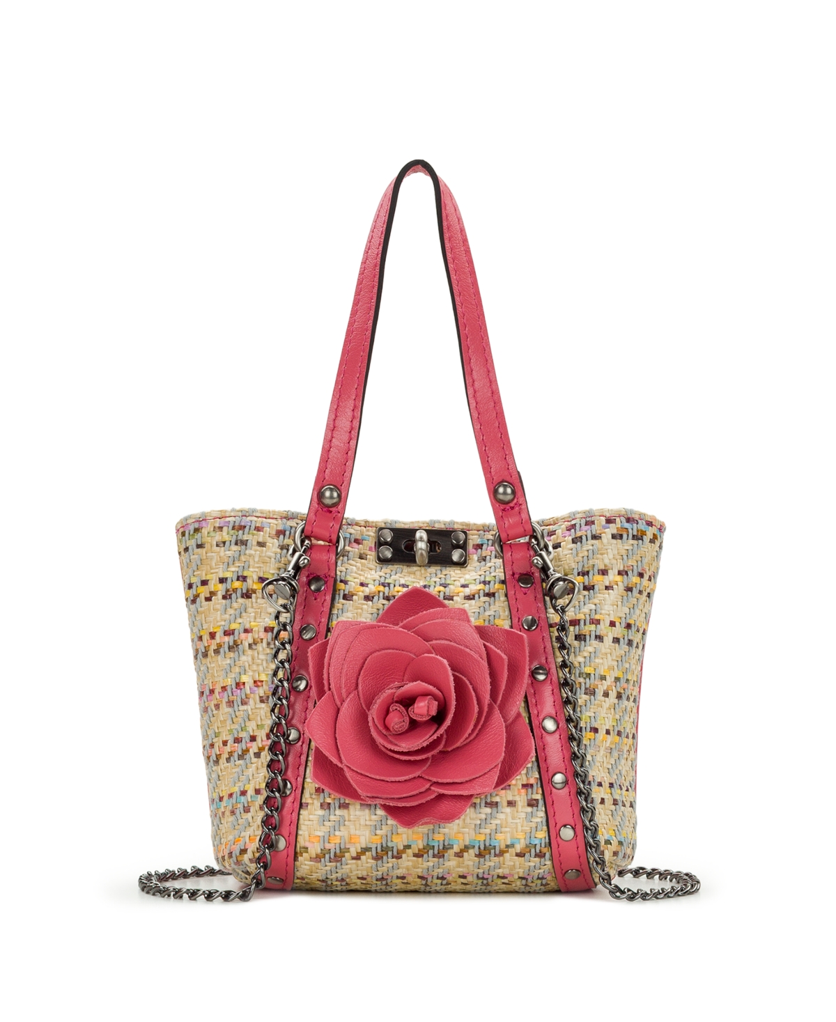 Click here for Patricia Nash Benvenuto Rose and Chain Mini Should... prices