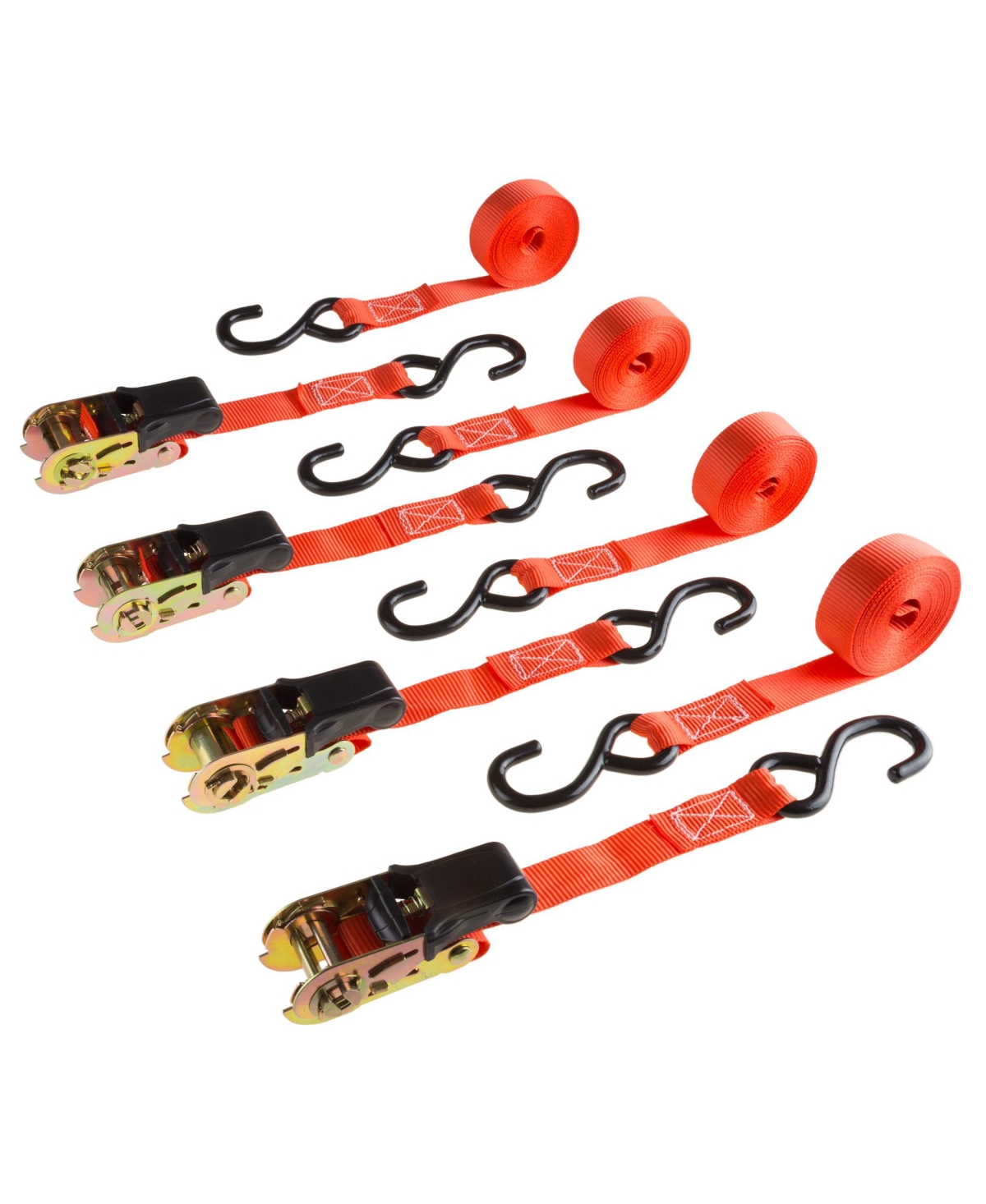 Click here for Stalwart 4-Pack of 15-Foot Ratchet Tie Down Straps... prices