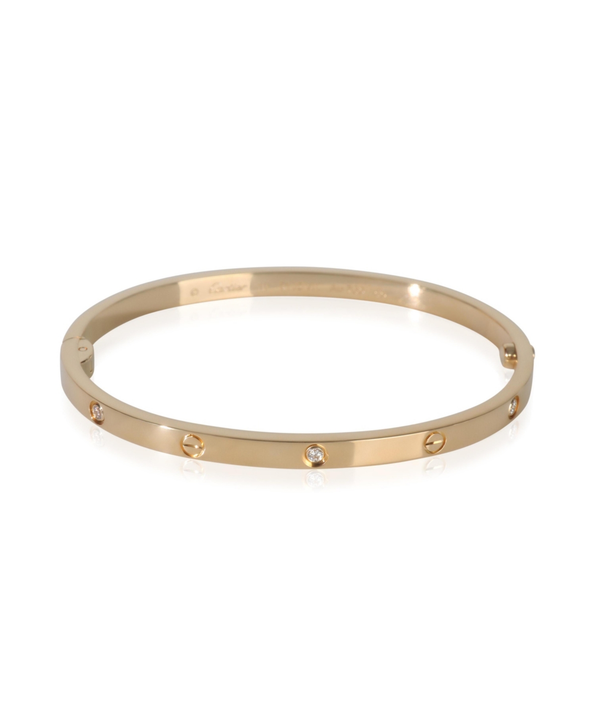 Click here for Pre-Owned Cartier Yellow Gold Diamond Small Model... prices