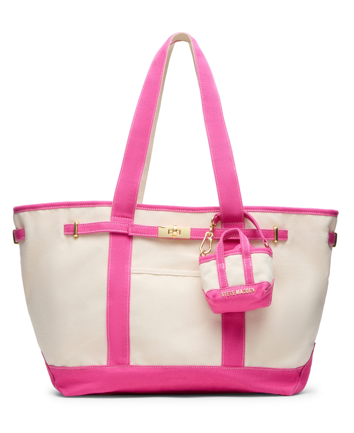 Click here for Steve Madden Bboat Medium Tote Bag - Pink prices
