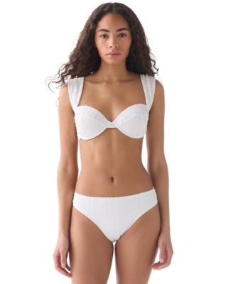 Click here for Kate Spade New York Womens Underwire Bikini Top Hi... prices