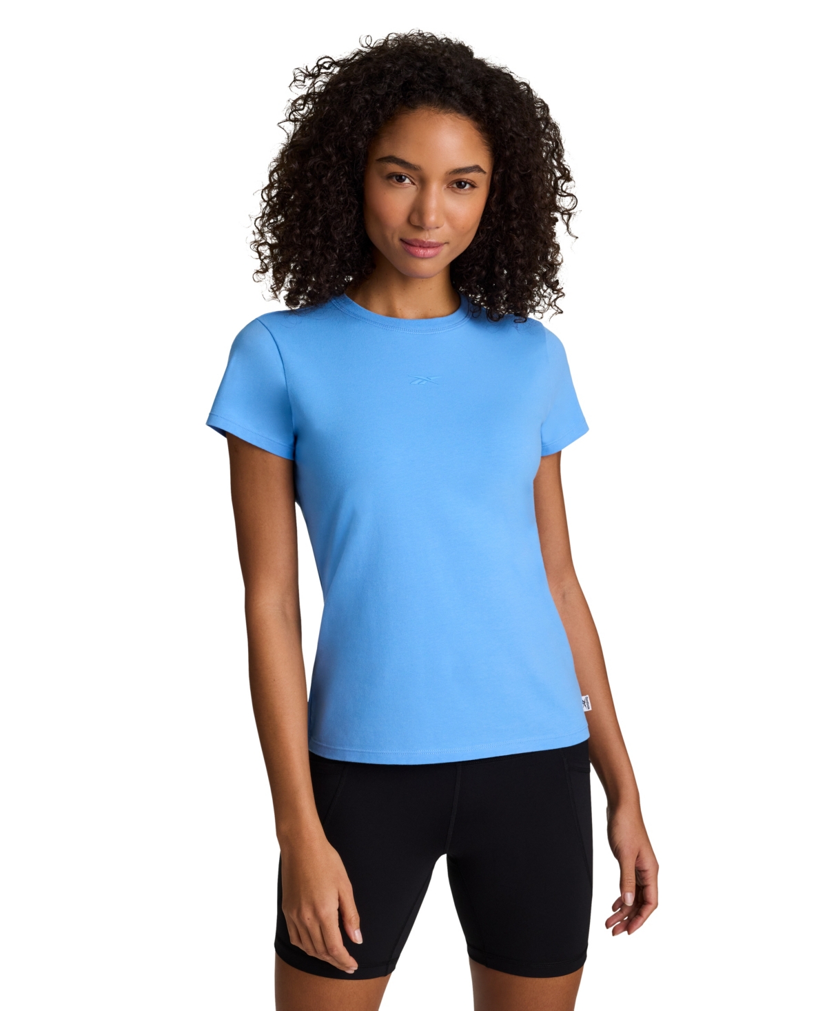 Click here for Reebok Womens Crewneck T-Shirt - Vector Peri Blue prices