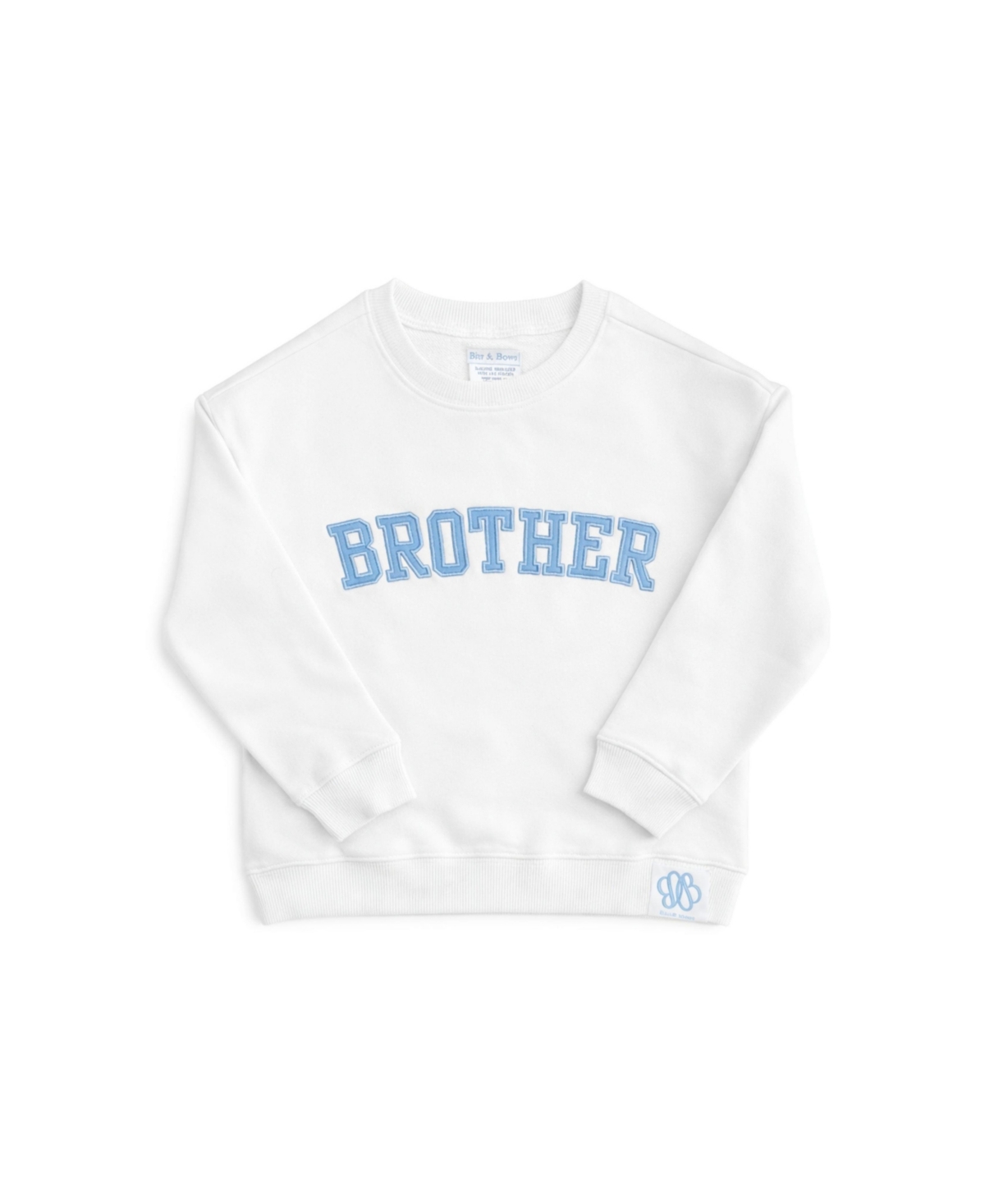 Click here for Bits & Bows Toddler Boys Brother Sweatshirt - Whit... prices