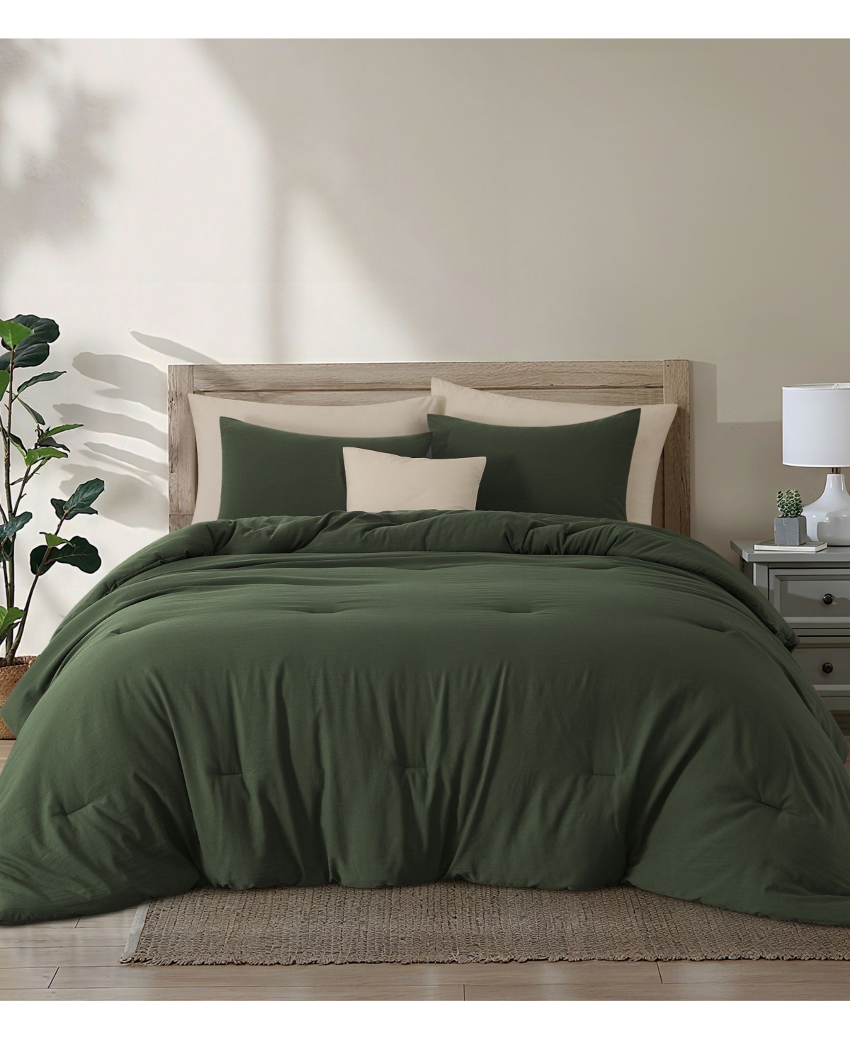 Click here for Stratford Park Anaya Solid 3-Pc. Comforter Set  Qu... prices