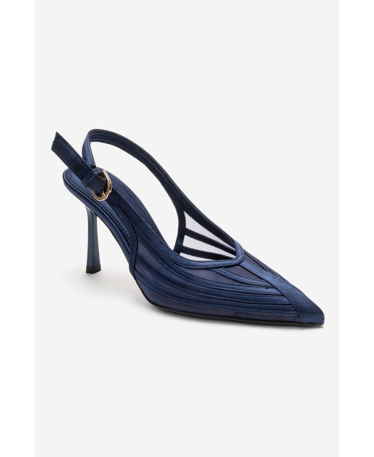 Click here for Prologue Shoes Womens Safira Stiletto Pump - Navy prices