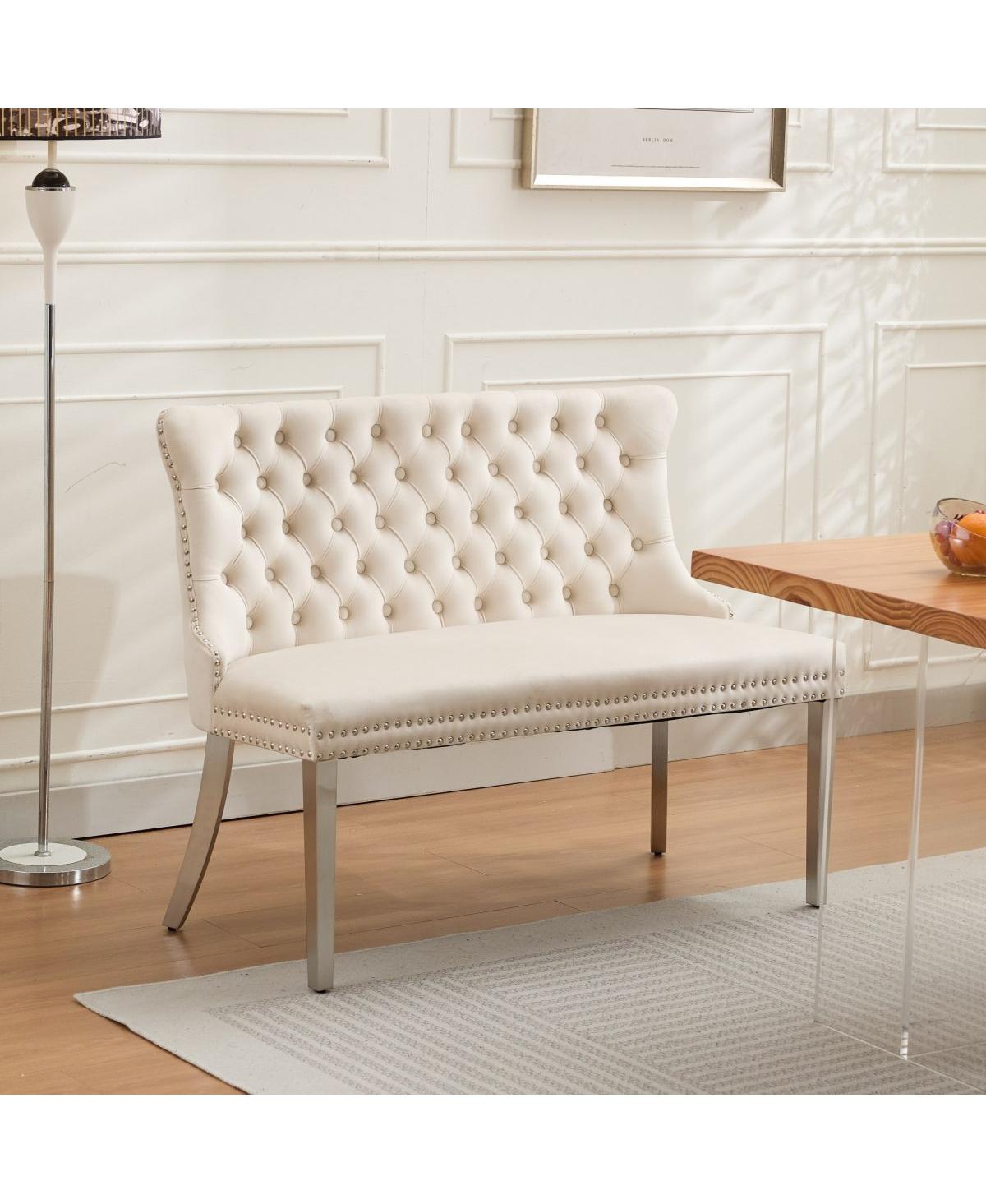 Click here for Streamdale Furniture Streamdale Velvet Double Dini... prices