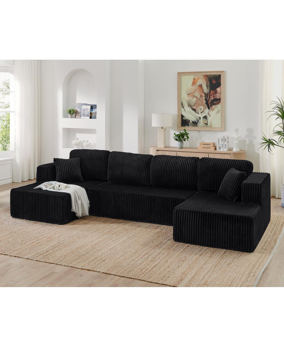 Click here for Streamdale Furniture U-Shape Modular Sectional Sof... prices