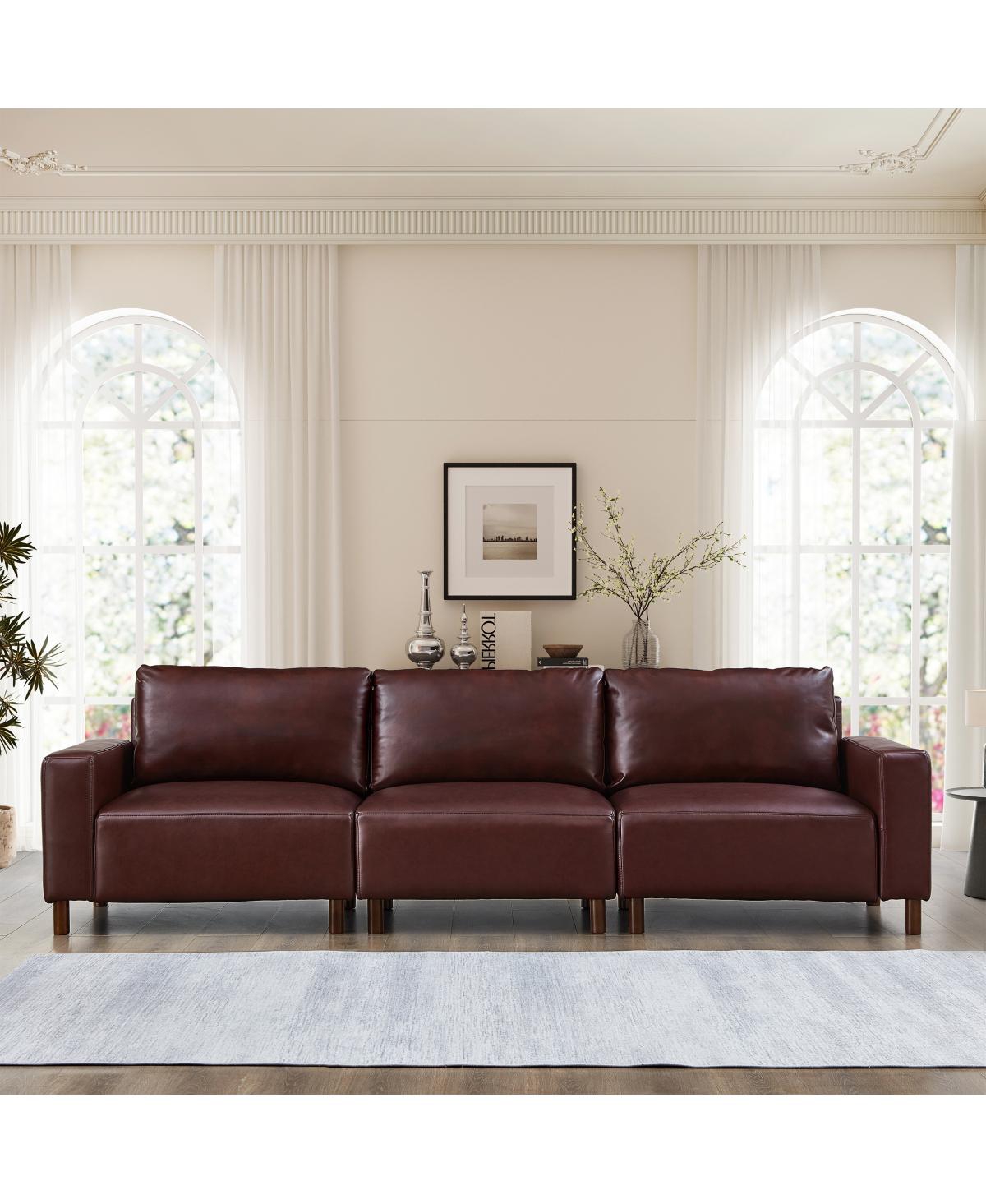 Click here for Streamdale Furniture 112" Luxury Pu Leather S... prices