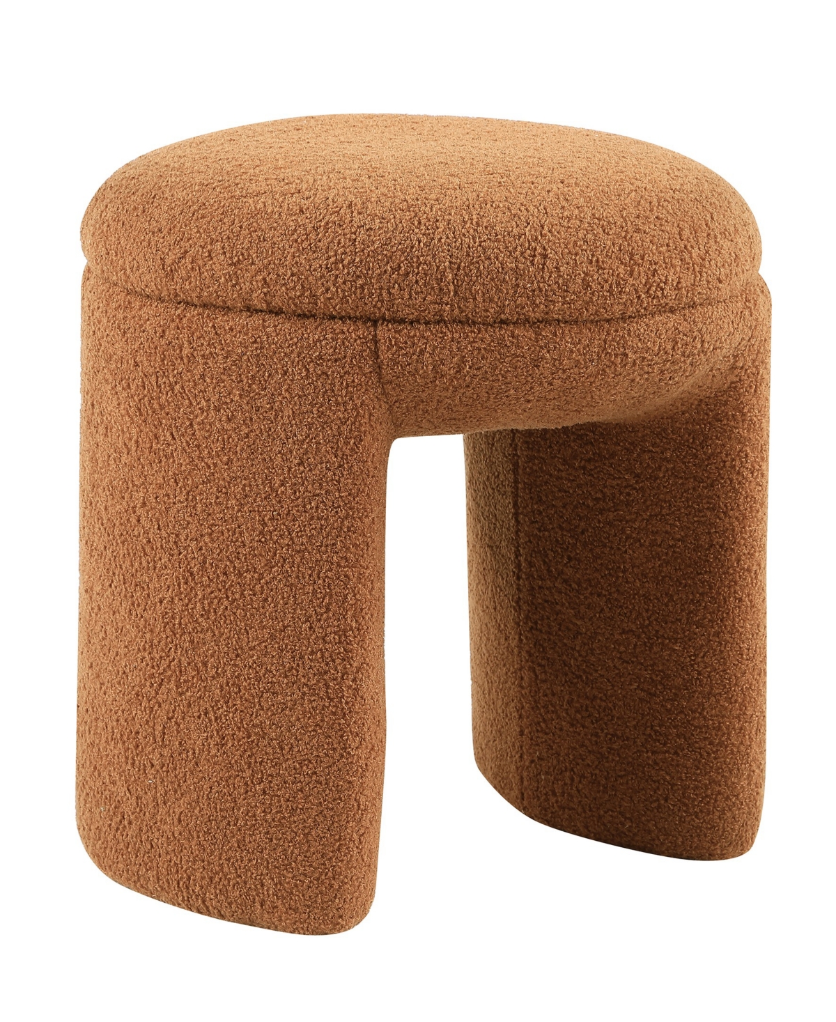Click here for Emery 18 U-Shaped Upholstered Ottoman - Saddle Bro... prices
