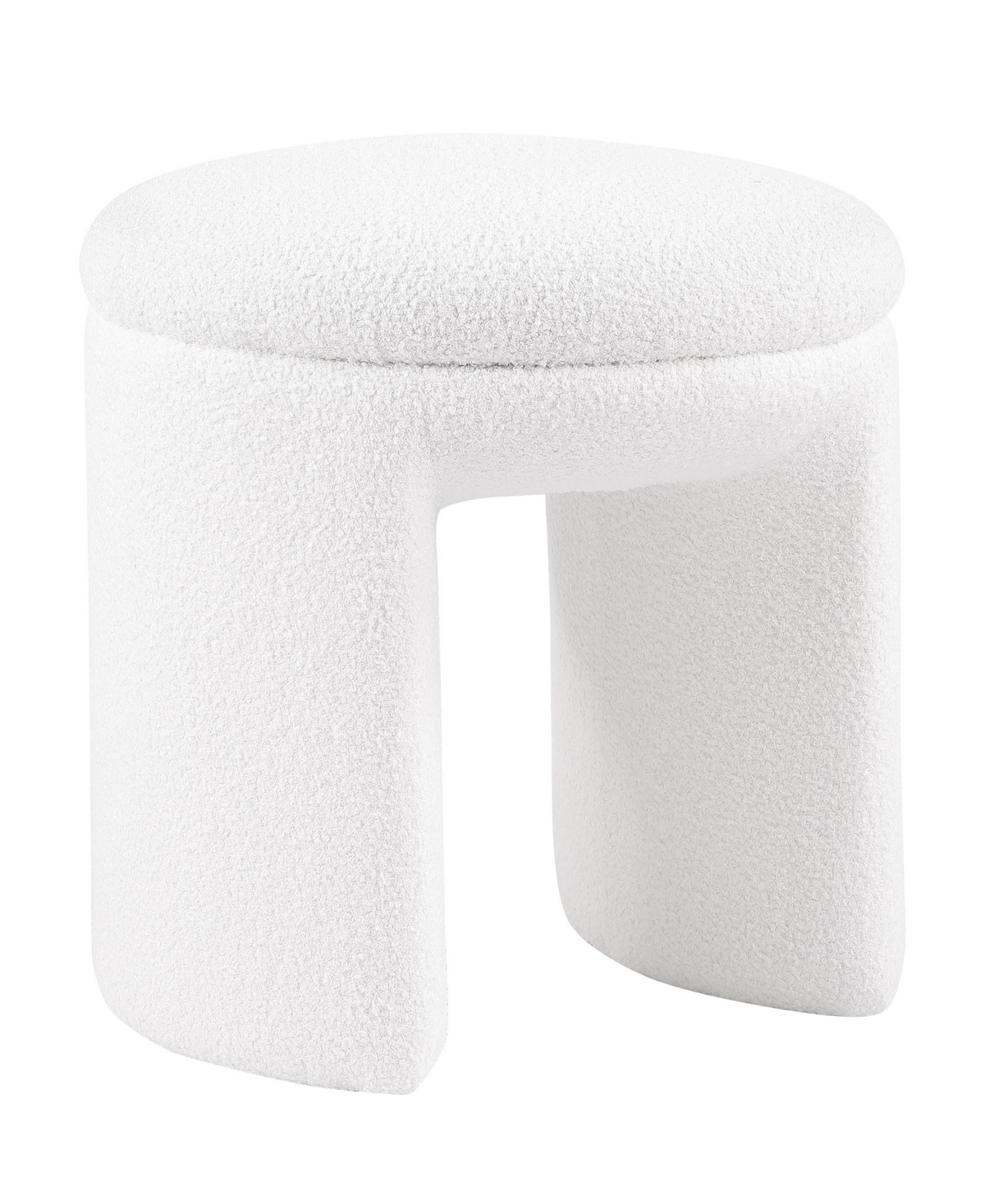 Click here for Emery 18 U-Shaped Upholstered Ottoman - Beige prices