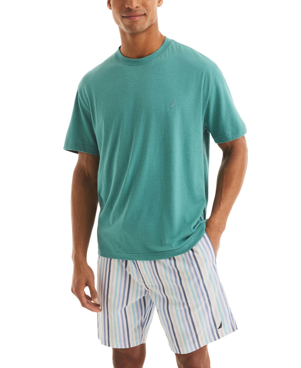 Click here for Nautica Mens Short-Sleeve Crewneck Pajama T-Shirt... prices