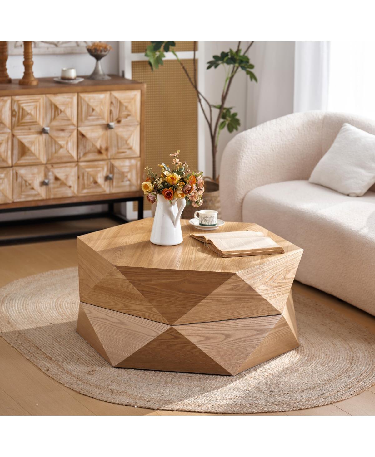 Click here for Streamdale Furniture Retro Polygon Flip Top Coffee... prices