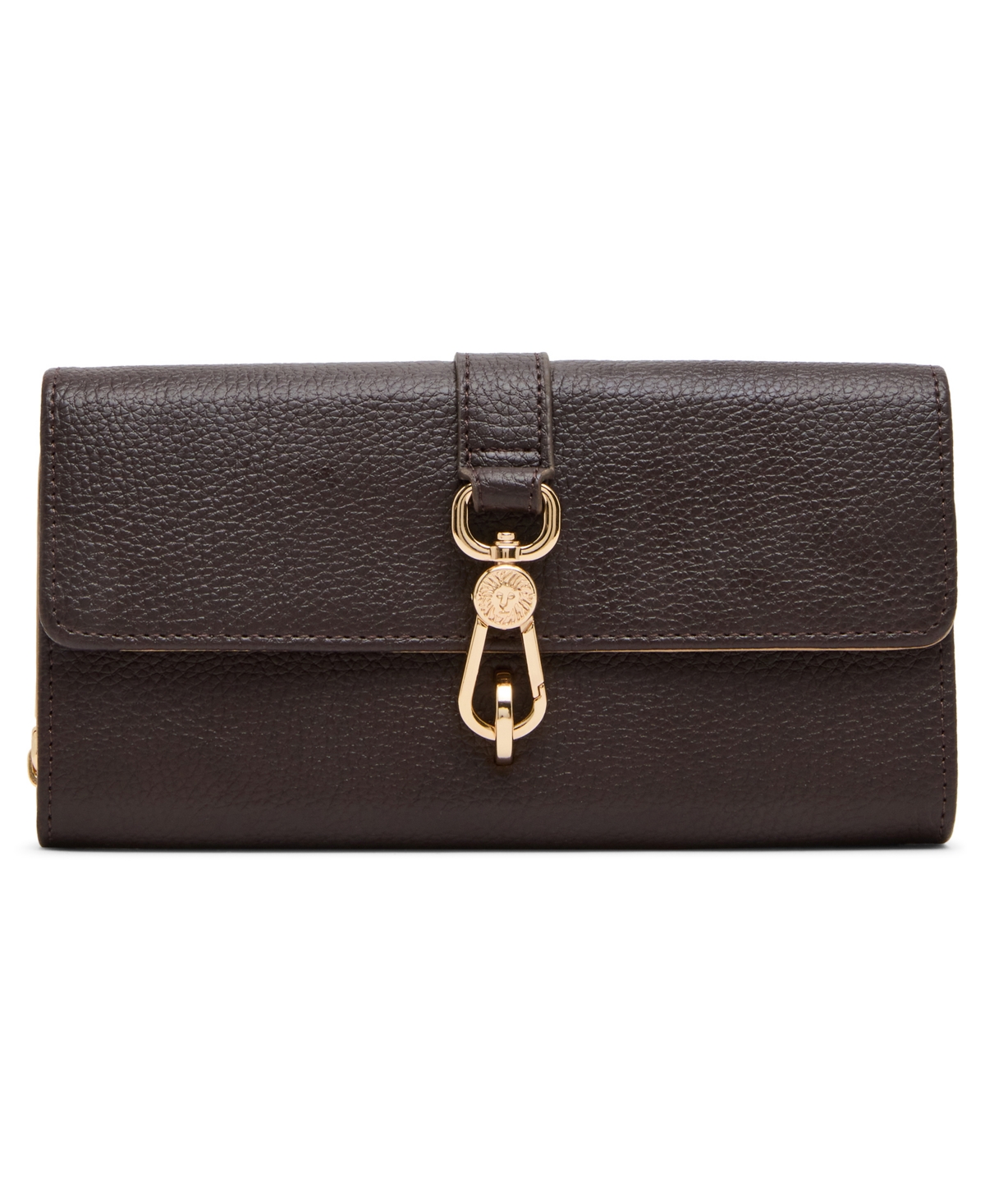Click here for Anne Klein Mini Clasp Shoulder Bag - Brown prices