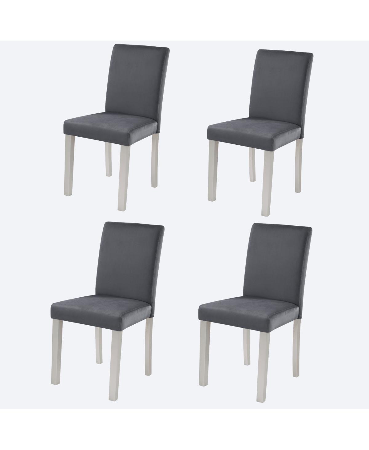 Click here for Streamdale Furniture Dining Chairs Set of 4  Kitch... prices