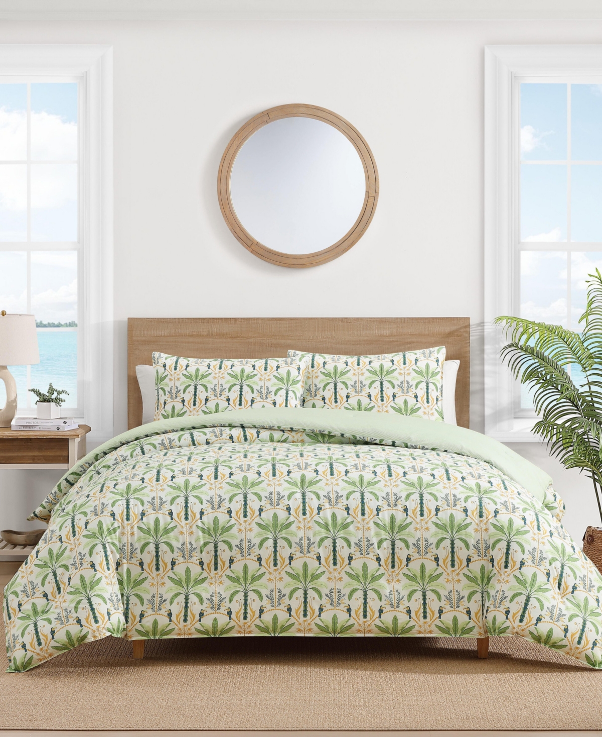 Click here for Tommy Bahama Home Mystic Palms Cotton 3-Pc. Comfor... prices