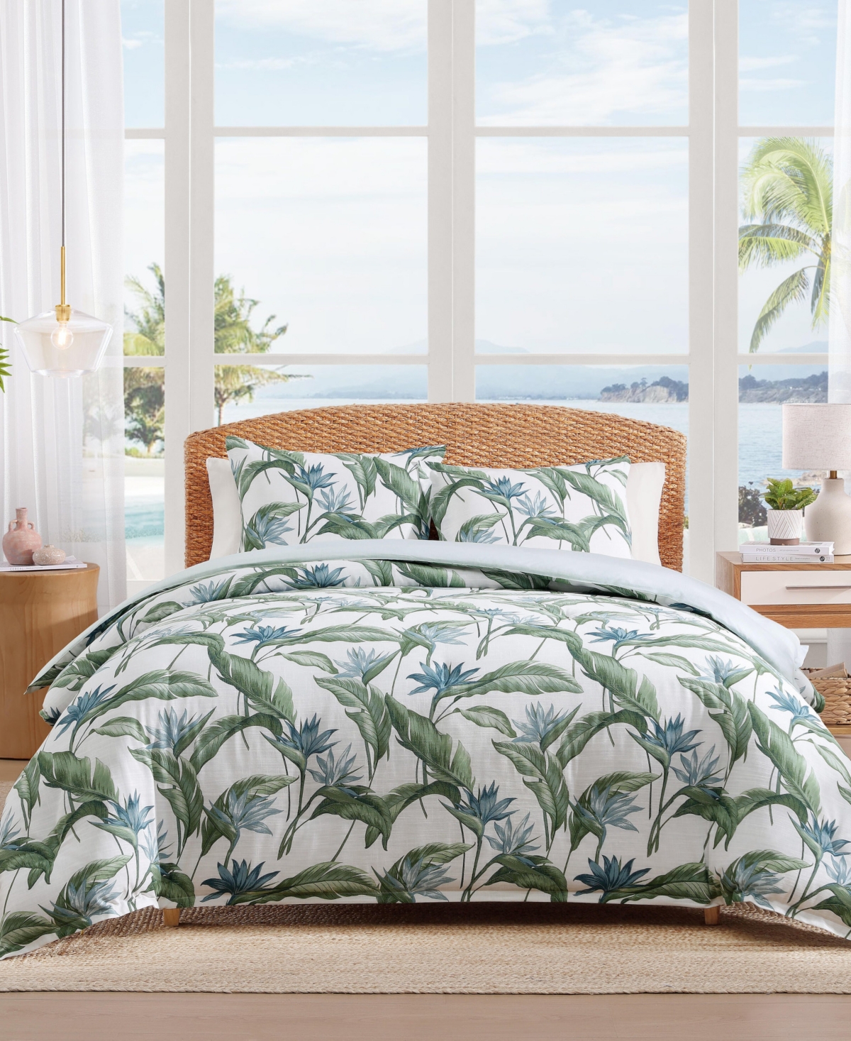 Click here for Tommy Bahama Home Birds of Paradise Cotton 3-Pc. C... prices