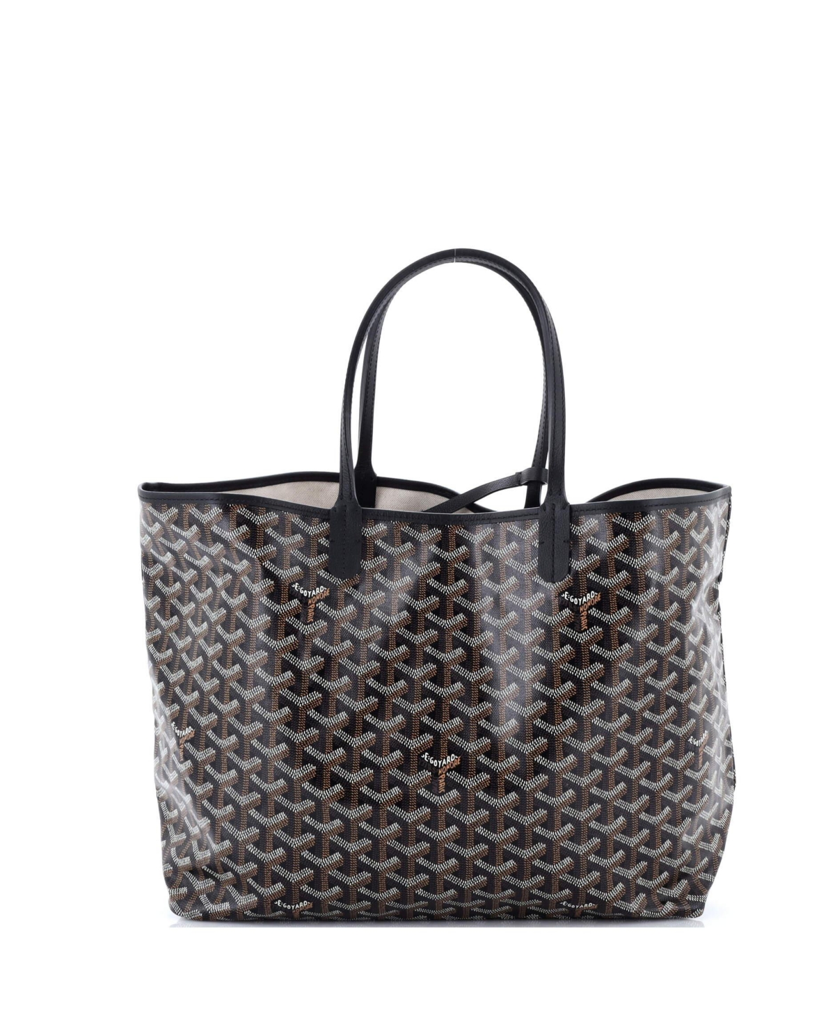 Click here for Pre-Owned Goyard Gm Saint Louis Tote Coated Canvas... prices