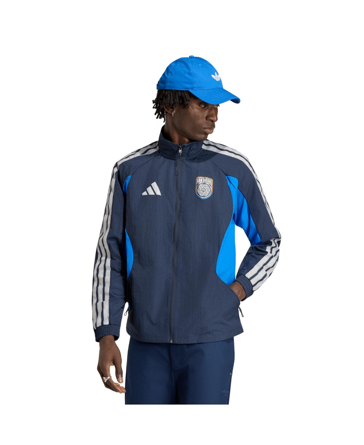 Click here for Adidas Mens Navy San Diego Fc 2026 Anthem Raglan F... prices