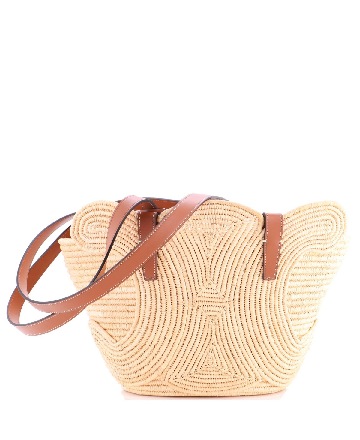 Click here for Pre-Owned Celine Small Triomphe Basket Shoulder Ba... prices