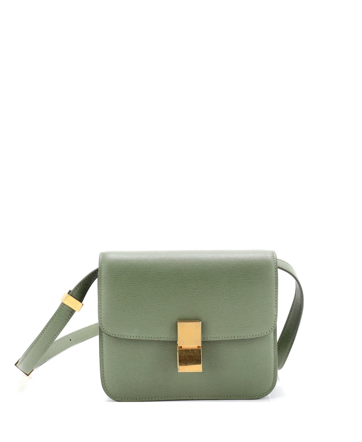 Click here for Pre-Owned Celine Teen Classic Box Bag Grainy Leath... prices