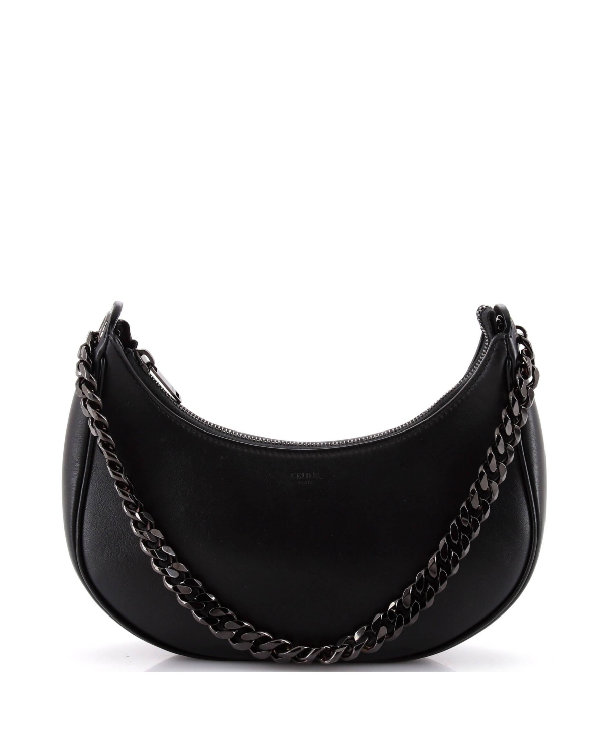 Click here for Pre-Owned Celine Medium Ava Chain Bag Leather - Bl... prices