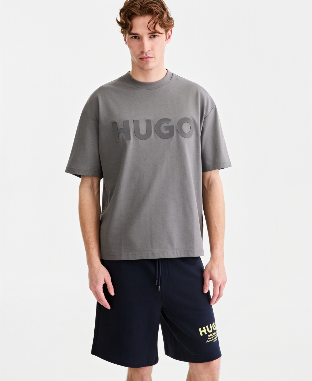 Click here for Hugo by Hugo Boss Mens Dinkee T-Shirt - dark gray prices